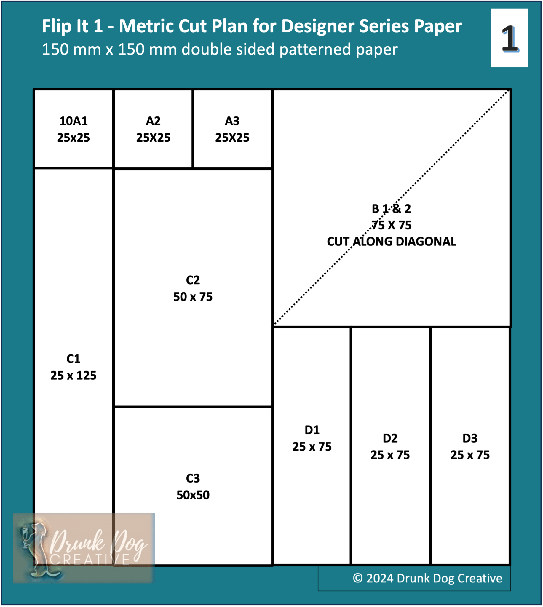 Flip-It 1 – One Sheet Wonder – Drunk Dog Creative