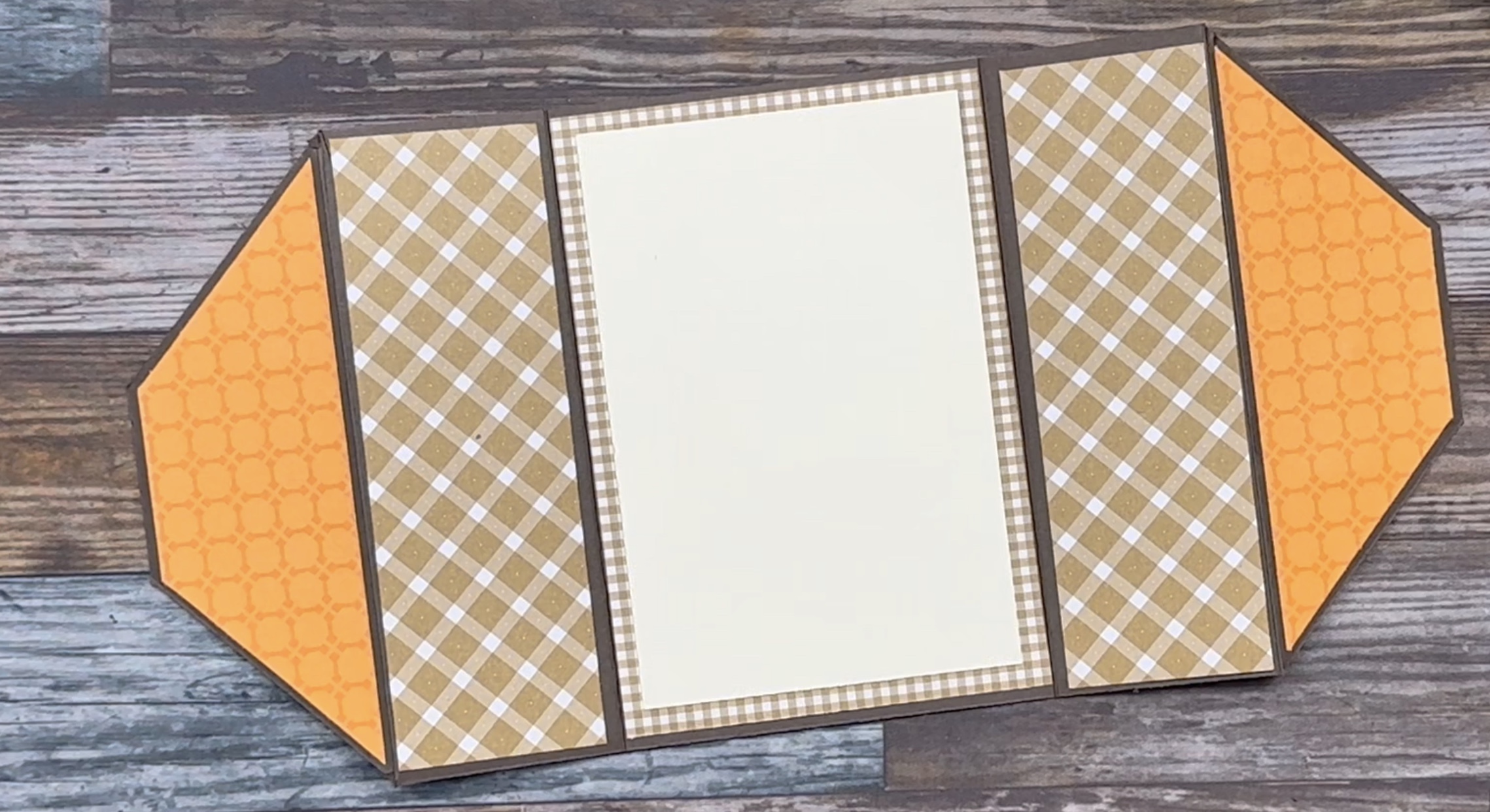 Angled Double Gate Fold Card – Drunk Dog Creative